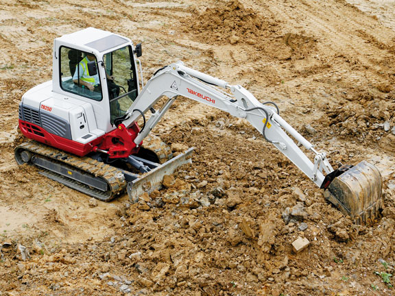 Takeuchi TB250 mini excavator - Deals on Wheels