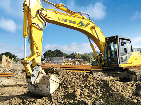 Sumitomo SH350LHD excavator review