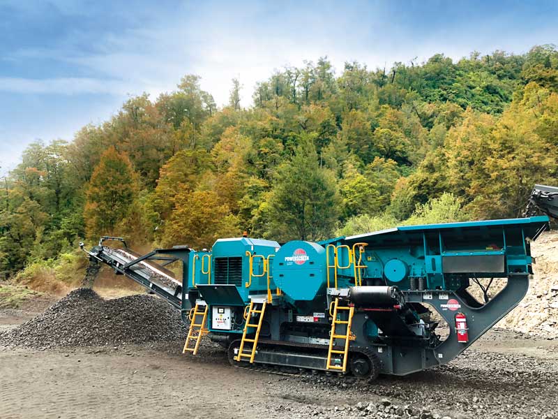Powerscreen Premiertrak 300 range