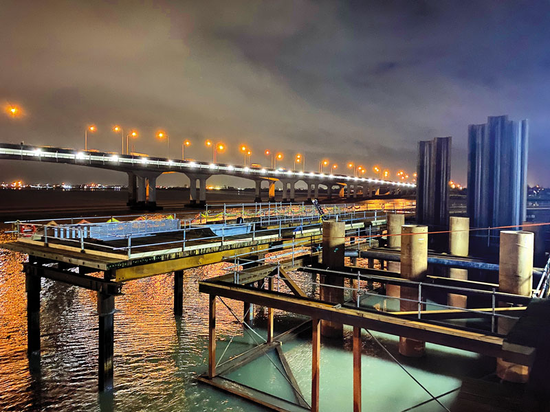 Old Mangere Bridge Replacement enters new phase of construction