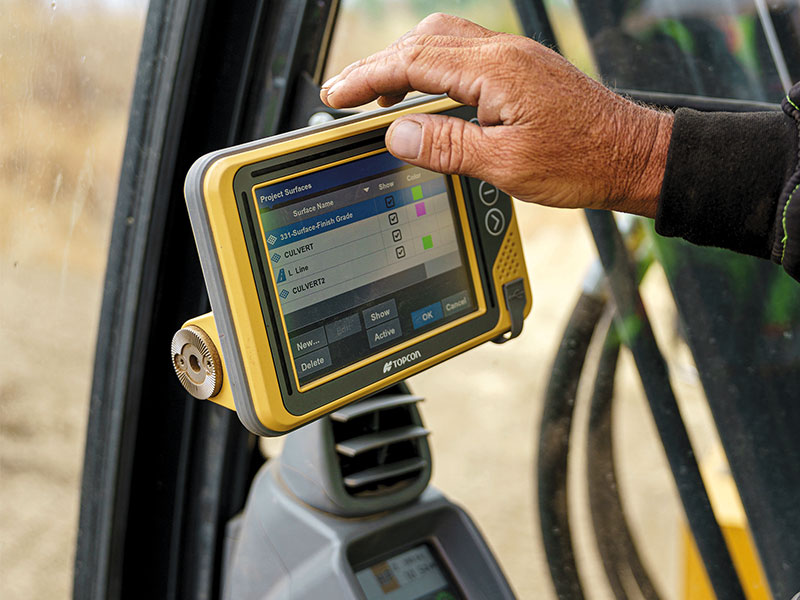 Topcon X-53x technology feature