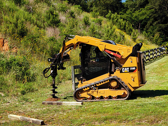 Cat D Series skid steers