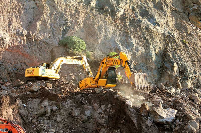 Protranz' remote-controlled excavators